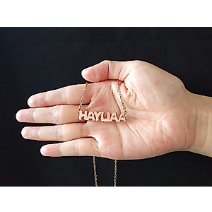 GR859C Custom Name Necklace for Womens Customized Jewelry Halloween Thanksgiving Cobi