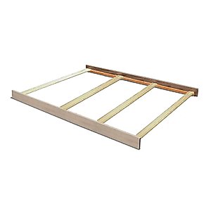CC KITS Full Size Conversion Kit Bed Rails for Bel Amore & COSI Bella Cribs (Sea Washed Pine)
