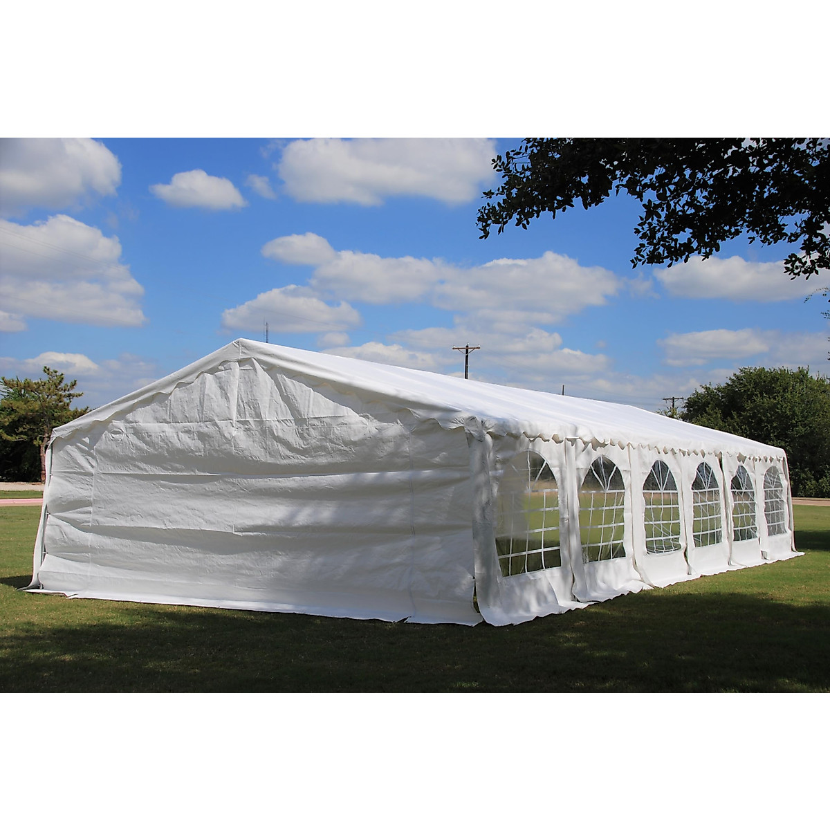 DELTA 40'x20' Budget PE Tents for Parties, Party Tent, Wedding Tent ...