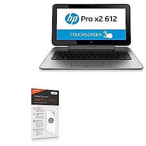 BoxWave Screen Protector Compatible with HP Pro x2 612 G2 - ClearTouch Anti-Glare (2-Pack), Anti-Fingerprint Matte Film Skin for HP Pro x2 612 G2