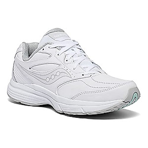 Saucony womens Integrity Wlk 3 Walking Shoes, White, 7 US