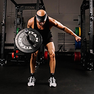 Titan Fitness Rack Mounted Landmine Attachment, Compatible with T2, T3, X3, Titan Series Power Racks, Includes Hole Mount Adapters, Fit 2" Olympic Bars