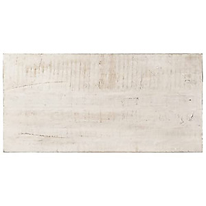 GOLINPEILO Wooden Dining Table, Solid Wood Kitchen & Dining Room Table for Farmhouse Kitchen Room Decor, White 47.2"x23.6"x29.9" Solid Mango Wood-B