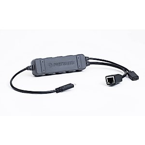Weather Resistant USB-C to Ethernet Adapter with 5V Power Pass Through: Portsmith PSPA1C1GE-R