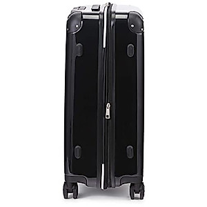 Karl Lagerfeld Paris Flowers 25" Upright Luggage, Black