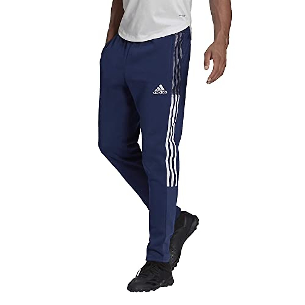 adidas Men's Tiro 21 Track Pants, Team Navy Blue, Medium