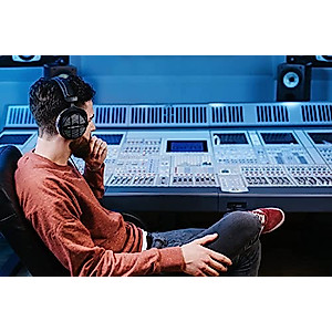 beyerdynamic DT 990 Pro 250 Ohm Open-Back Studio Mixing Headphones Bundle -Includes- Soft Case, Headphone Splitter, and More