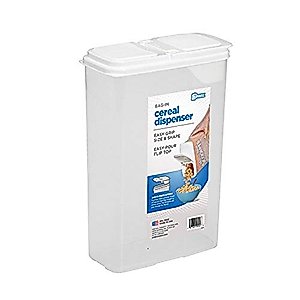 Buddeez Storage Container Cereal Dispenser, White