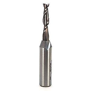 Whiteside Router Bits RU4700 Standard Spiral Bit with Up Cut Solid Carbide 1/4-Inch Cutting Diameter and 1-Inch Cutting Length
