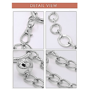 O-Ring Metal Waist Chain Adjustable Fashion Waist Body Chain Belt Alloy Belly Chain Dancing Body Chain for Women Girls