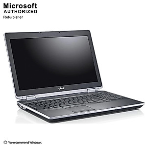 Dell Latitude E6530 Laptop, Intel Quad Core I7 3520M Upto 3.6GHz, 8G DDR3, 1T SSD, DVDRW, WiFi, VGA, HDMI, 15.6 Inch Screen, Win 10 64 Bit-Multi-Language Suppport En/ES/Fr(CI7)(Renewed)