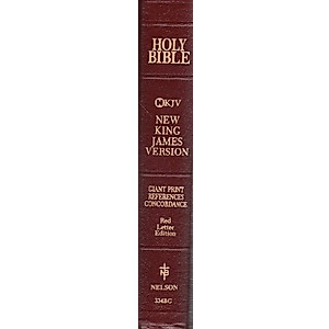 Holy Bible Personal Size Giant Print Red Letter Edition Nelson 334BG (NKJV)