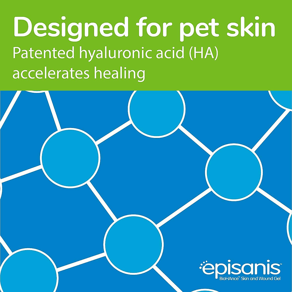 Sentrx Episanis Skin & Wound Gel Spray for Dogs & Cats, Patented BioHance Wound Spray, Cuts, Bites, Hot Spots, Ulcers, 15 ml