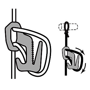 Nite Ize Figure 9 Rope Tightener, Large - Black (3-Pack)