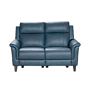 Barcalounger Kester Power Reclining Loveseat w/Power Head Rests, Masen Bluegray