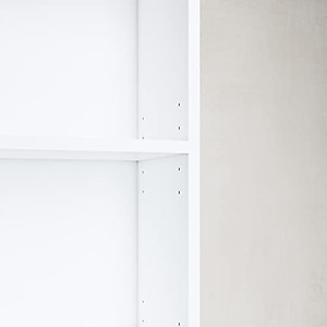 WAHEY Bookcase, 6-Tier Adjustable Open Storage Shelf Display Bookshelf, HOFB004