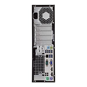 HP 800 G2 Desktop PC Computer, Intel i5-6500, 16GB DDR4 RAM, 512GB SSD, Windows 10 Professional, New 1080p Webcam, New Wireless Keyboard & Mouse, New 16GB Flash Drive, WiFi (Renewed)