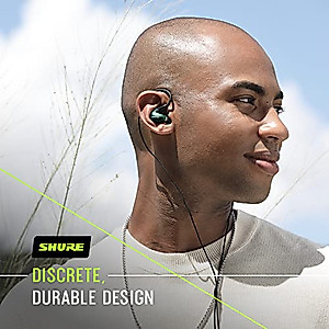 Shure SE846 PRO Gen 2 Wired Sound Isolating Earphones, Secure in-Ear Earbuds, High-End Professional Sound, Hi-Def Four Drivers, Upgraded Sound Filters, Durable Quality, Customizable Frequency - Clear