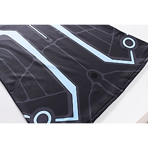 Red Plume Men's Film Super-Hero Series Compression Sports Shirt Skin Running Short Sleeve Tee (M, Phosphenes)