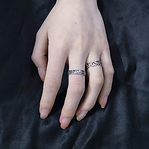 Mayhoop 12Pcs Open Toe Rings Adjustable Toe Band Ring Set Finger Foot Jewelry For Women Men