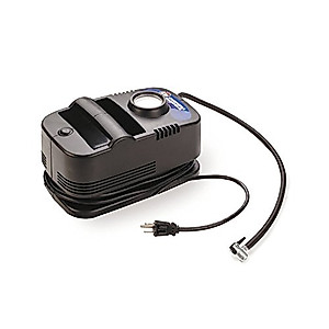 Campbell Hausfeld 150 PSI Tire Inflator, 120 Volt Auto Tire Pump, Portable Air Compressor for Car and Bicycle Tires and other Inflatables (RP410099AV)