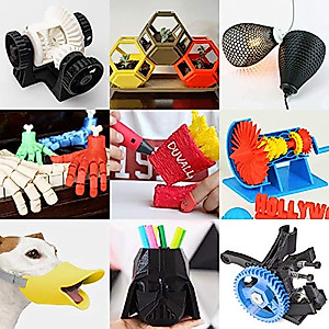 SUNLU PLA 3D Printer Filament Neat Spool, PLA Filament 1.75mm Dimensional Accuracy +/- 0.02mm, 1kg(2.2lbs), Reusable MasterSpool, Black