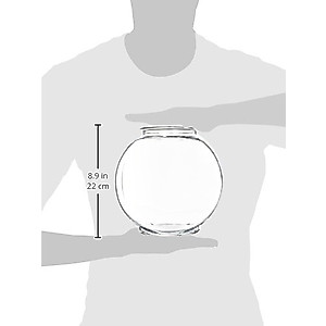 Anchor Hocking 4262 Goldfish Bowl Drum, 1 Gallon