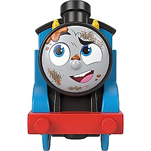 Thomas & Friends Motorized Toy Train Crystal Caves Thomas Battery-Powered Engine with Cargo for Ages 3+ Years