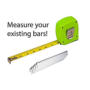 RiversEdge Products Stainless Flavorizer Bars, Set of 5, 16 Gauge, 24.5", 7540