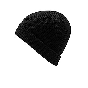 Volcom Men's Full Stone Beanie, Black, One Size