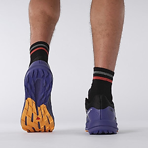 Salomon Pulsar Trail Black/Clematis Blue/Blazing Orange 9.5 D (M)