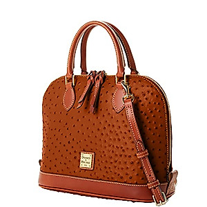 Dooney & Bourke Ostrich Zip Zip Satchel