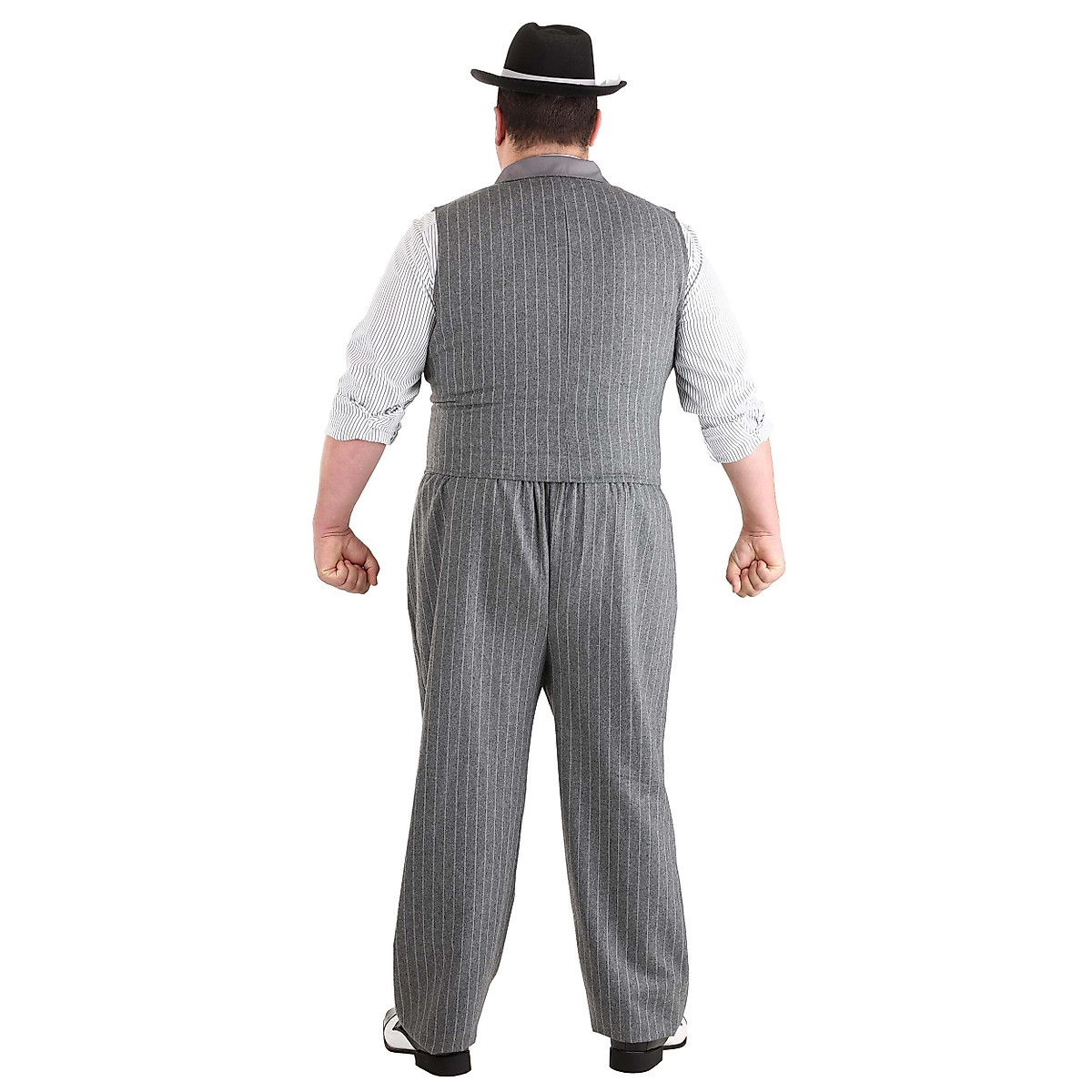Men's Plus Size Ruthless Gangster Costume 3X