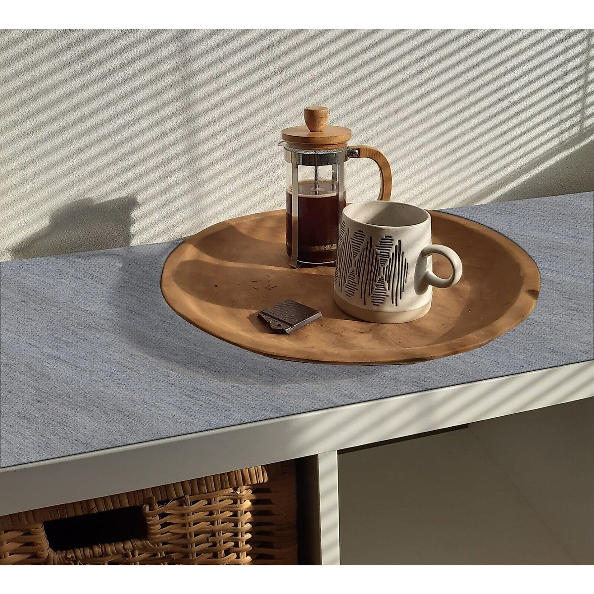 Home Must Haves (20 Inches x 10 Feet) Shelf Liner Strong Grip Non Adhesive Mat for Kitchen Cabinets Drawers Shelves