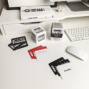 The ONE Thing A Powerful Self-Discovery and Personal Growth Tool Core Values Deck