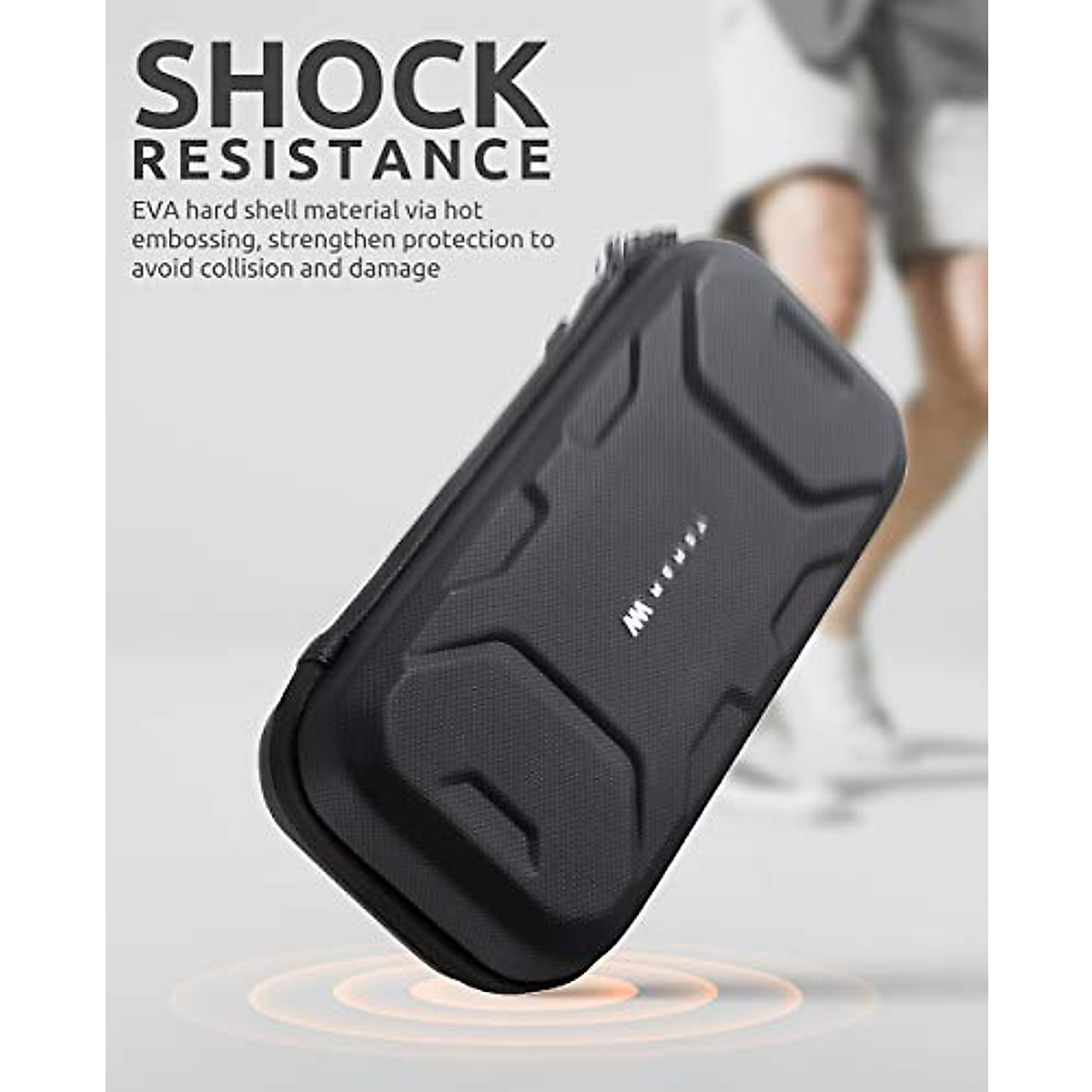 Mumba Carrying Case for Nintendo Switch OLED & Nintendo Switch, [Plus Version] Portable Protective Travel Carry handbag Pouch for Blade/Battle Case [Large Capacity] (Black)