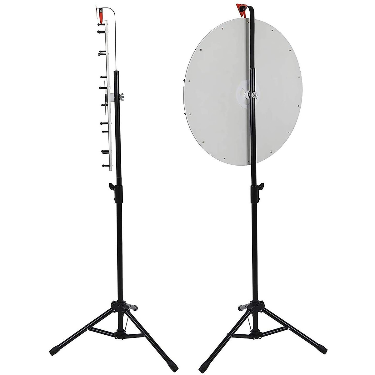 HomGarden 24" Color Prize Wheel w/Adjustable Stand 14 Slots Tabletop Editable Classic Spinning Win Prize Wheel Fortune Carnival Spin Game Casino Equipment