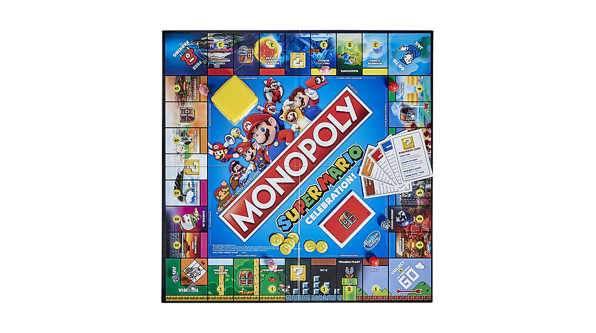 Monopoly Super Mario Celebration Board Game for Ages 8+