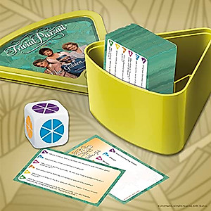 USAopoly Trivial Pursuit Golden Girls Trivia Game | Golden Girls TV Show Themed Game | 600 Questions to relive All The Classic Moments from The Golden Girls | Themed Trivial Pursuit Game