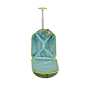 Rockland Jr. Kids' My First Hardside Spinner Luggage, Turtle, Carry-On 19-Inch, Telescoping Handles