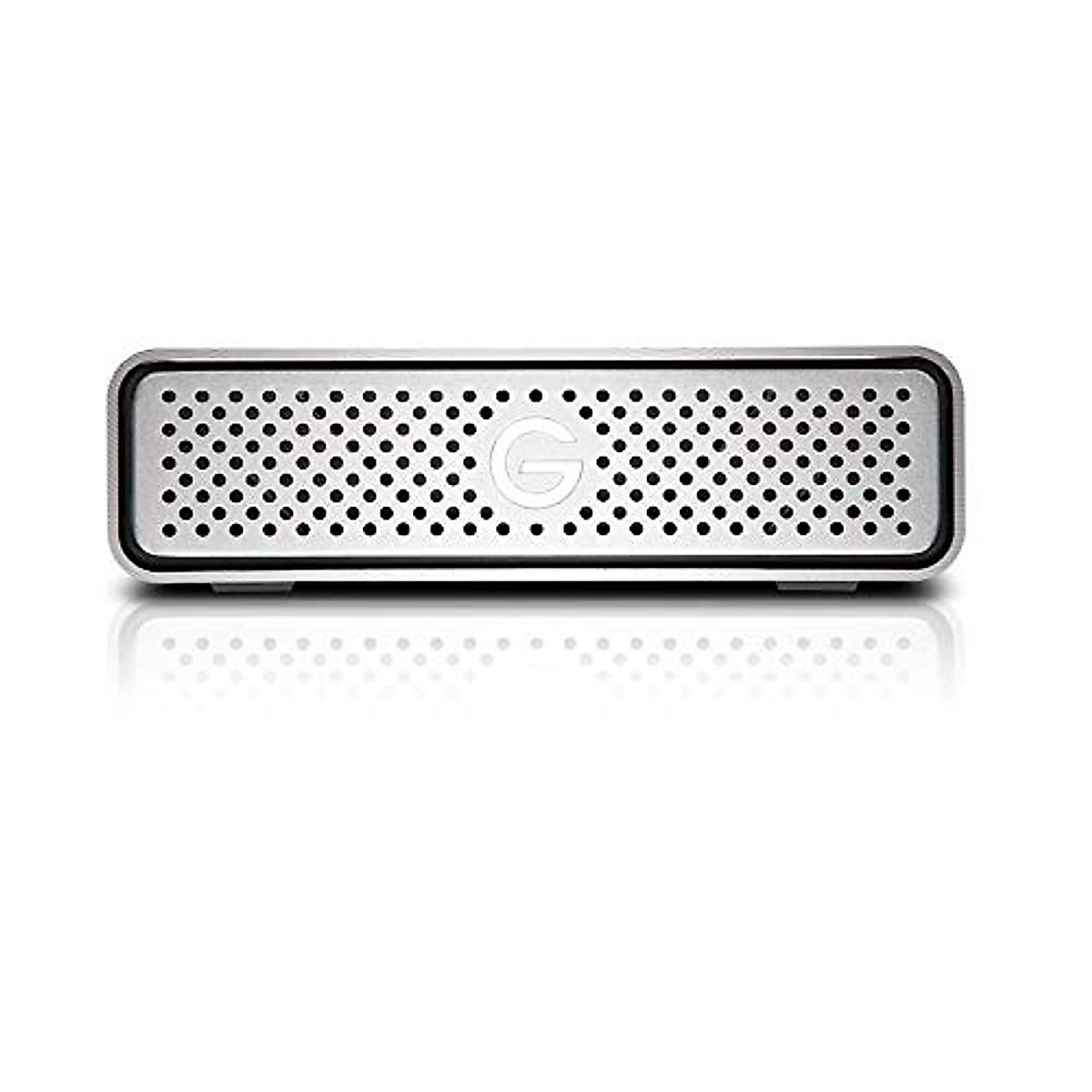 G-Technology 4TB G-DRIVE USB 3.0 Desktop External Hard Drive, Silver - Compact, High-Performance Storage - 0G03594-1