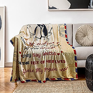 Blanket for Boyfriend, Gifts for Boyfriend, for Boyfriend, I Love You Gifts for Him, Fathers Day Valentines Thanksgiving Presents from Girlfriend Soft Throw Blankets 50x60