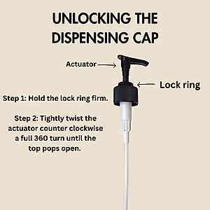 Dr. Woods Soap Bottle Pumps - Fits All 32 oz Bottles for Dr. Woods (Pack of 2)