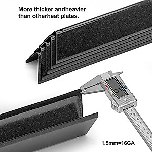 Gcostar 7635 Flavorizer Bars for Weber Spirit I II 200 E210 S210 E220 S220 Grill Parts, Porcelain-Enameled Flavor Bars Replacement for Weber Spirit 200 Series Grill with UP-Front Controls,15.3inch