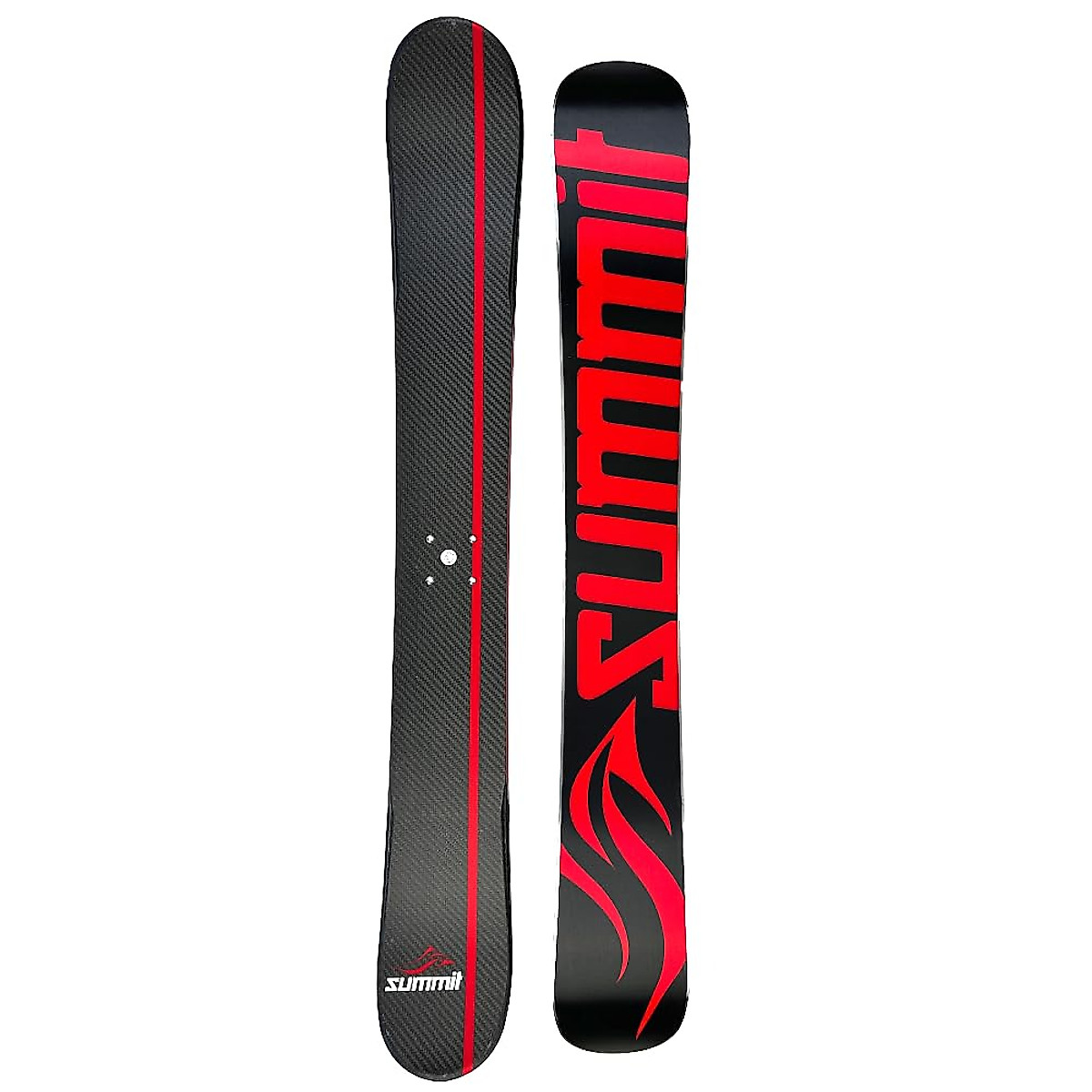 Summit Carbon Pro 99cm Skiboards Snowblades with Atomic M10 Release Bindings NEW