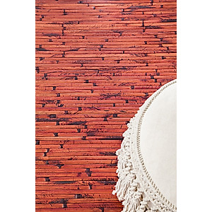 Anji Mountain 5-Foot-by-8-Foot Natural Fiber Rug, Cobblestone