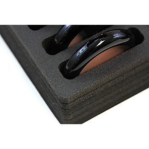 Polar Whale Compact Drawer Organizer Compatible with IKEA Alex Tray Washable Waterproof Insert for Home Bathroom Bedroom Office 11.5 x 14.5 x 2 Inches 30 Compartments Black