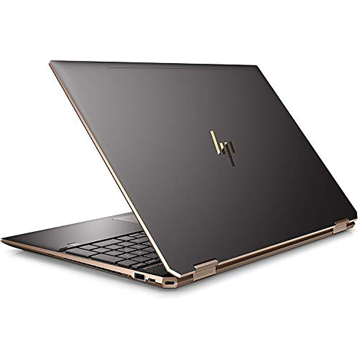 HP Newest Spectre x360 15t Touch AMOLED 10th Gen Intel i7-10510U with Pen, 3 Years McAfee Internet Security, Windows 10 Professional, Warranty, 2-in-1 Laptop PC (16GB, 1TB SSD, Dark Ash)