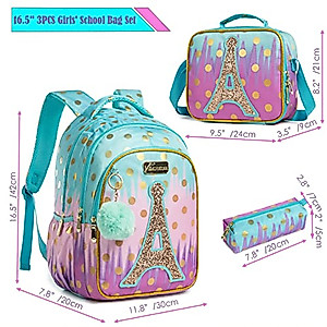 Pink Backpack for School Backpack - Kids Backpacks for Girls - Book Bag Kids Backpack Bookbag - Toddler Backpack School Bags for Girls -Mochilas para Ninas Mochila para Niñas -Girls Backpack for Girls