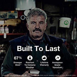 Jaeger 1/2 Inch TIGHTSPOT Ratchet Wrench with 90-Tooth Ratcheting Precision and Hardened, Polished Steel